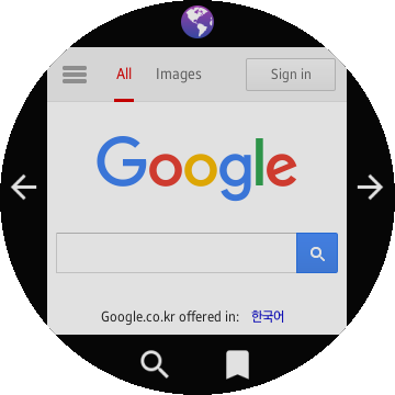 GitHub - fin10/GearBrowser: Tizen Application for web surfing on Gear S series