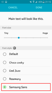 Samsung Sans - 三星应用商店上的应用程序