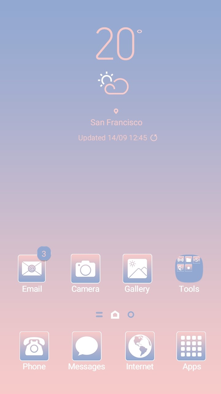 [Code Art] Soft Blue - Apps on Galaxy Store