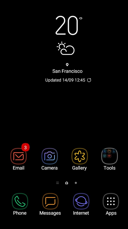 Blue high contrast - Apps on Galaxy Store