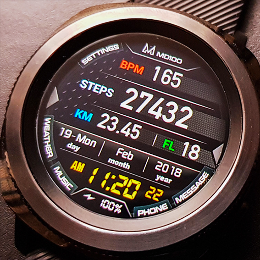 MD100 - Digital Sport Watch Face - Aplicaciones en Galaxy Store