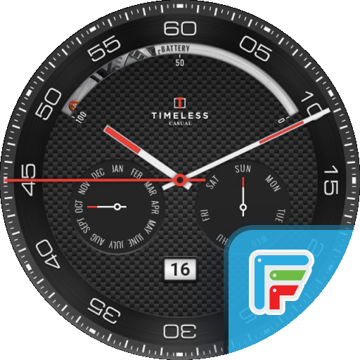 Timeless Watch Faces - Timeless Casual - Carbon - Aplicaciones en ...
