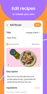 Samsung Food: Meal Planning - Apps on Galaxy Store