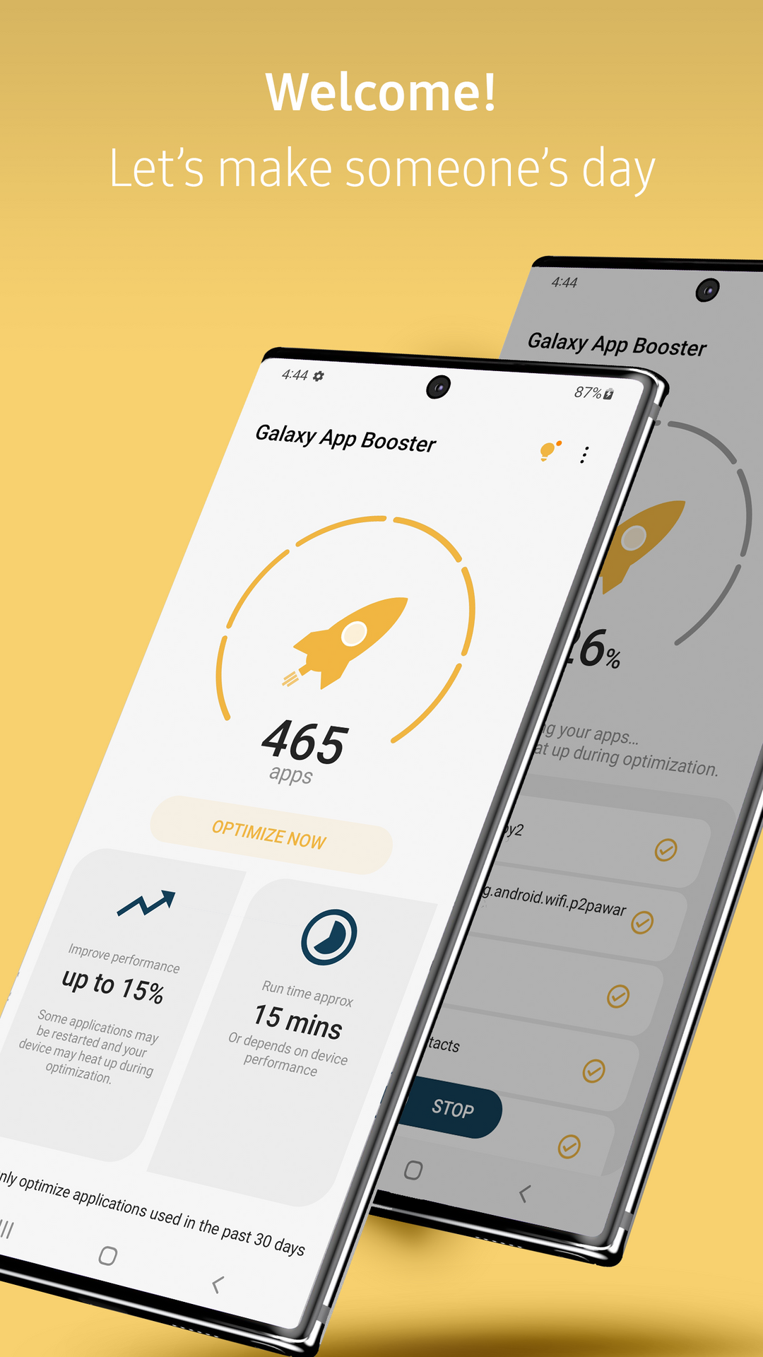 Galaxy App Booster