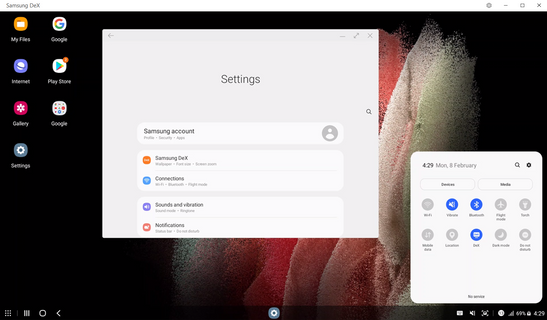 DeX for PC - Apps on Galaxy Store