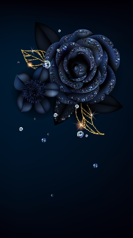 [☀]Blue Diamond Rose wallpaper - Apps on Galaxy Store
