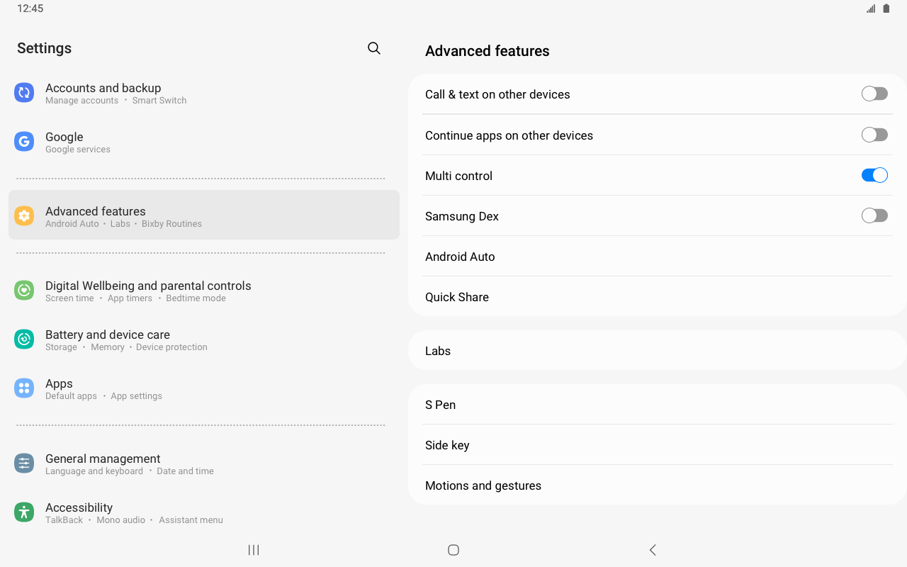 Multicontrol - Aplicaciones en Galaxy Store