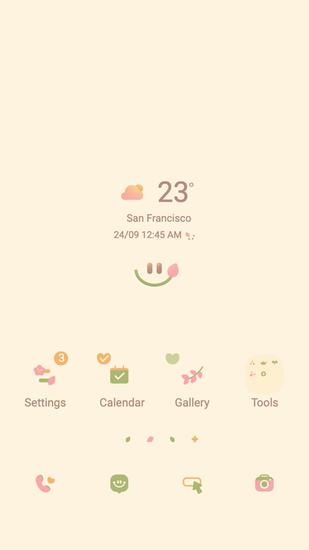 [Imshine] simple smile flower - Aplicaciones en Galaxy Store