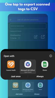 NFC & RFID reader Inventory - Scan and inventory many NFC supports and ...