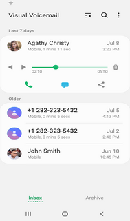 Visual Voicemail - Apps on Galaxy Store