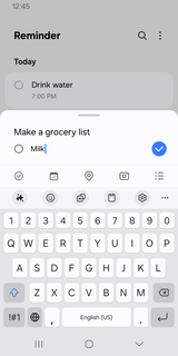 Reminder - Aplicações na Galaxy Store